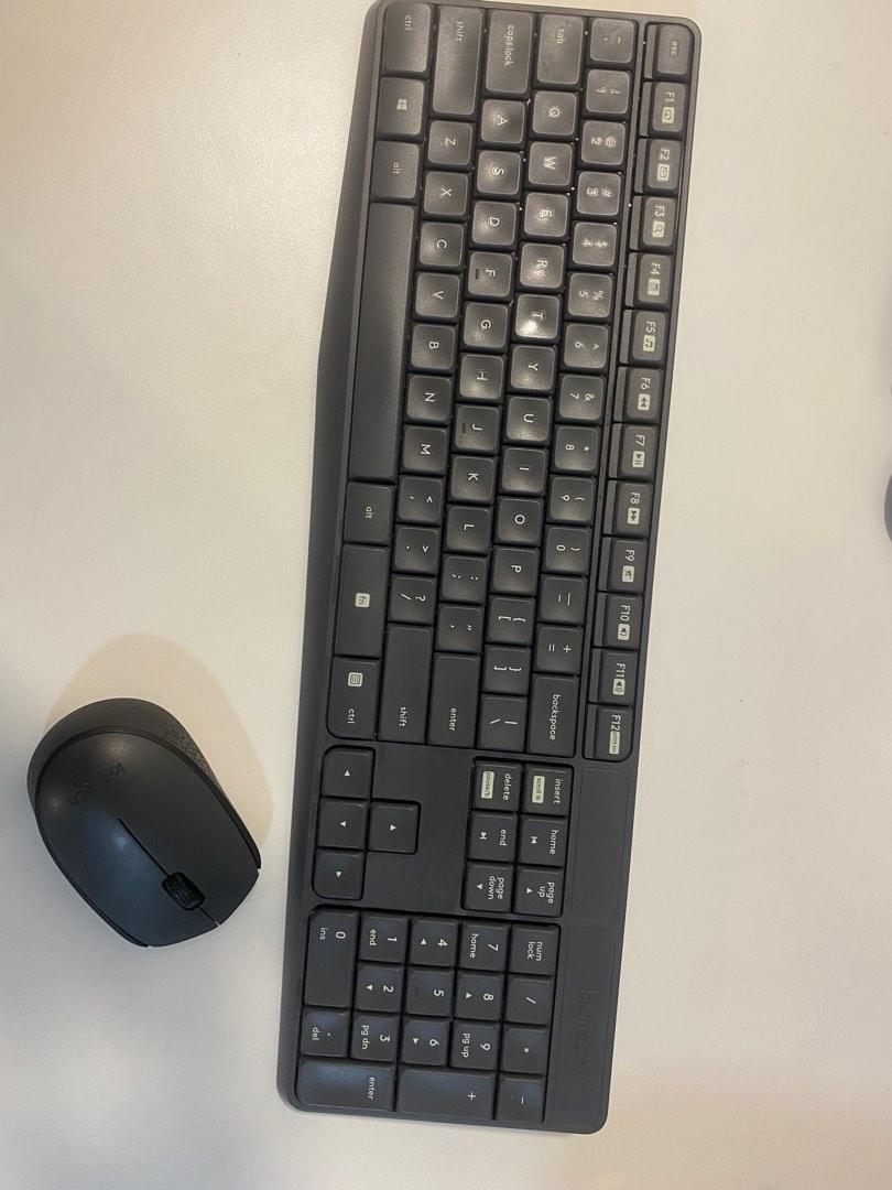 Logitech Mk235 Keyboard And Mouse Computers And Tech Parts And Accessories Computer Keyboard On