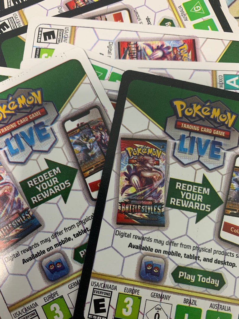 Lost Origin Code Packs Pokemon PTCGO Online Packs, Hobbies & Toys, Toys ...