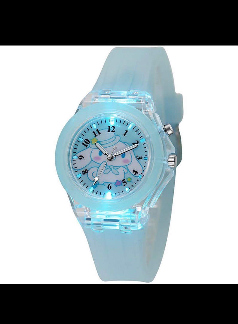 Luminous Girl Watch (Elsa , Cinnamon Roll ), Babies & Kids, Babies ...