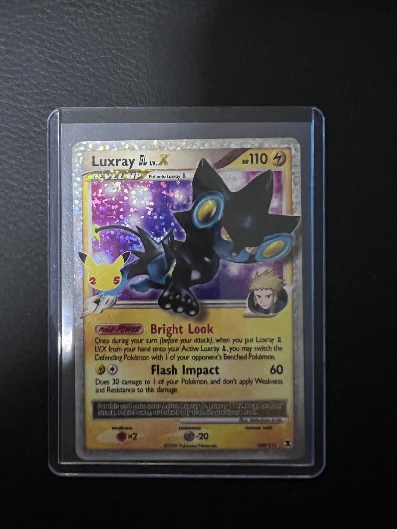 Luxray GL Lv X 25th Celebrations, Hobbies & Toys, Toys & Games on Carousell