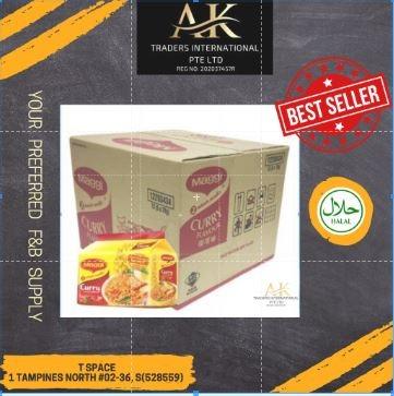 MAGGIE NOODLES CURRY FLAVOUR 12 X 5 X 79G (60 PACKETS), Food & Drinks ...