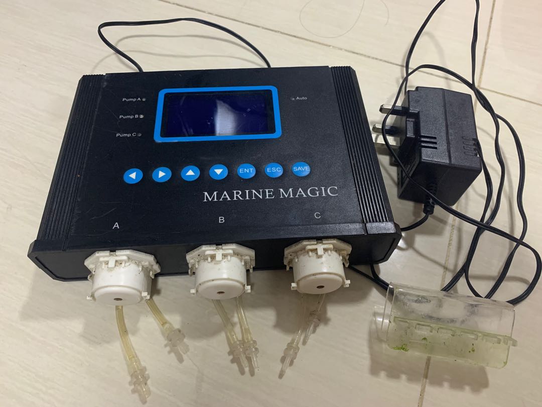 Marine Magic Dosing Pump 3 Channel, Pet Supplies, Homes & Other Pet ...