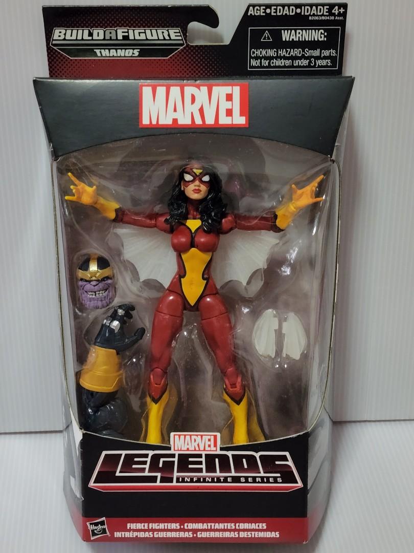 Marvel legend infinite series spider-woman & amazing fantasy spiderman ...