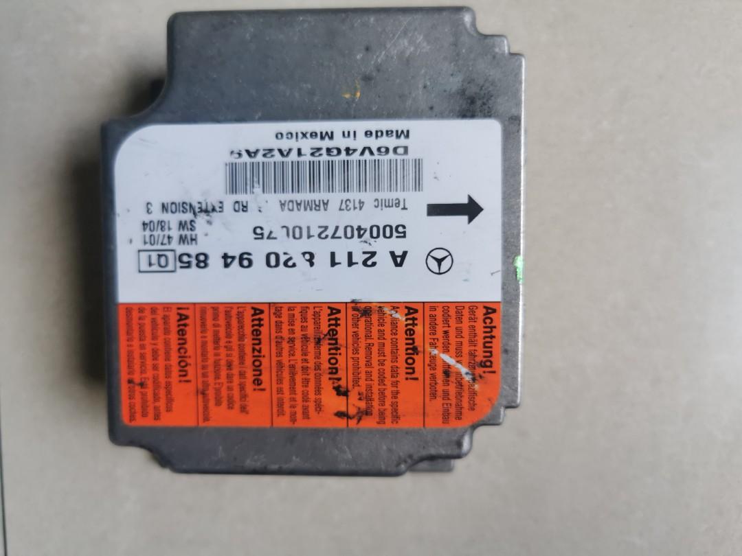 Mercedes Benz SRS Airbag module, Car Parts & Accessories, Audio, Video ...