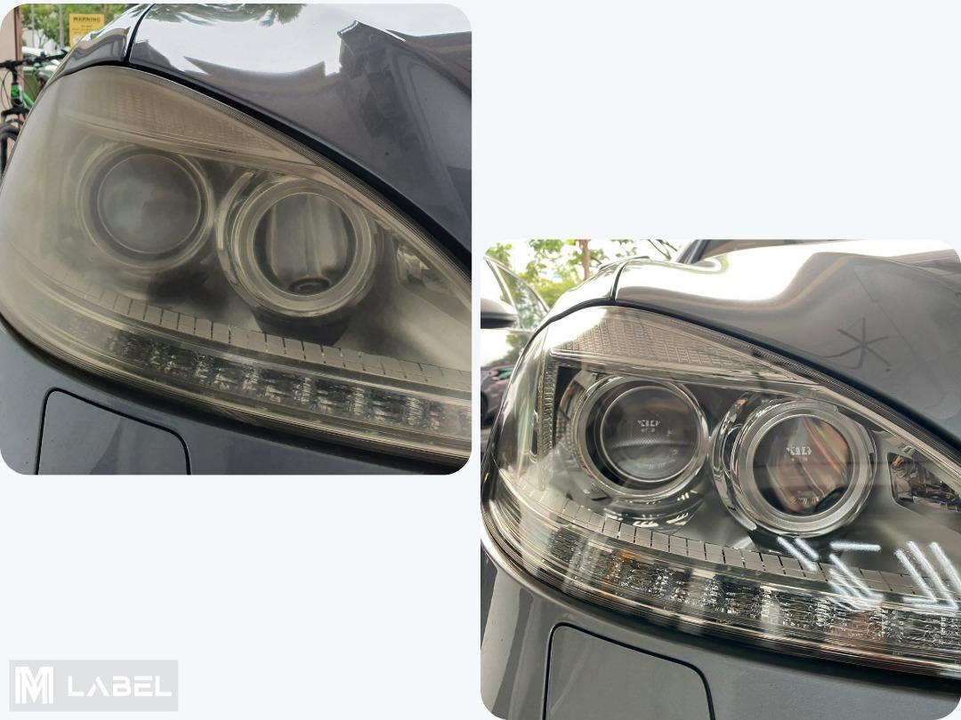 Mercedes Benz W221 - Headlight Restoration, Car Accessories, Car ...