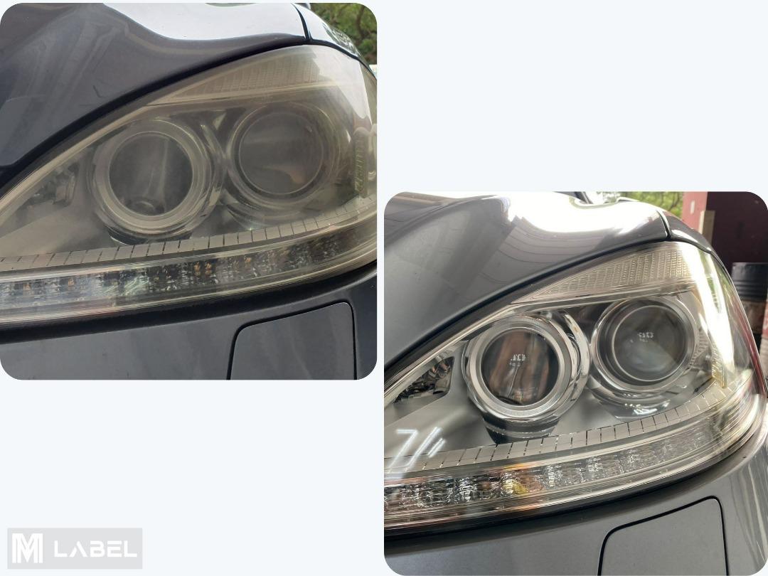 Mercedes Benz W221 - Headlight Restoration, Car Accessories, Car ...