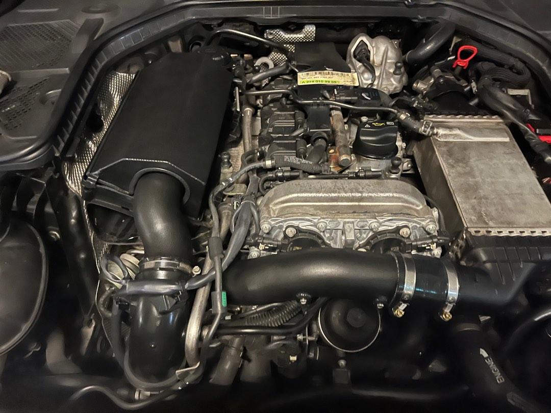 Mercedes W205 W253 C180 C200 C250 Tornado Air filter intake, charge ...