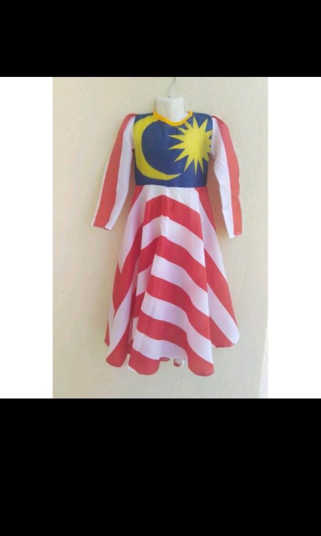 Merdeka dress for kids (4-5years old), Women's Fashion, Dresses & Sets ...