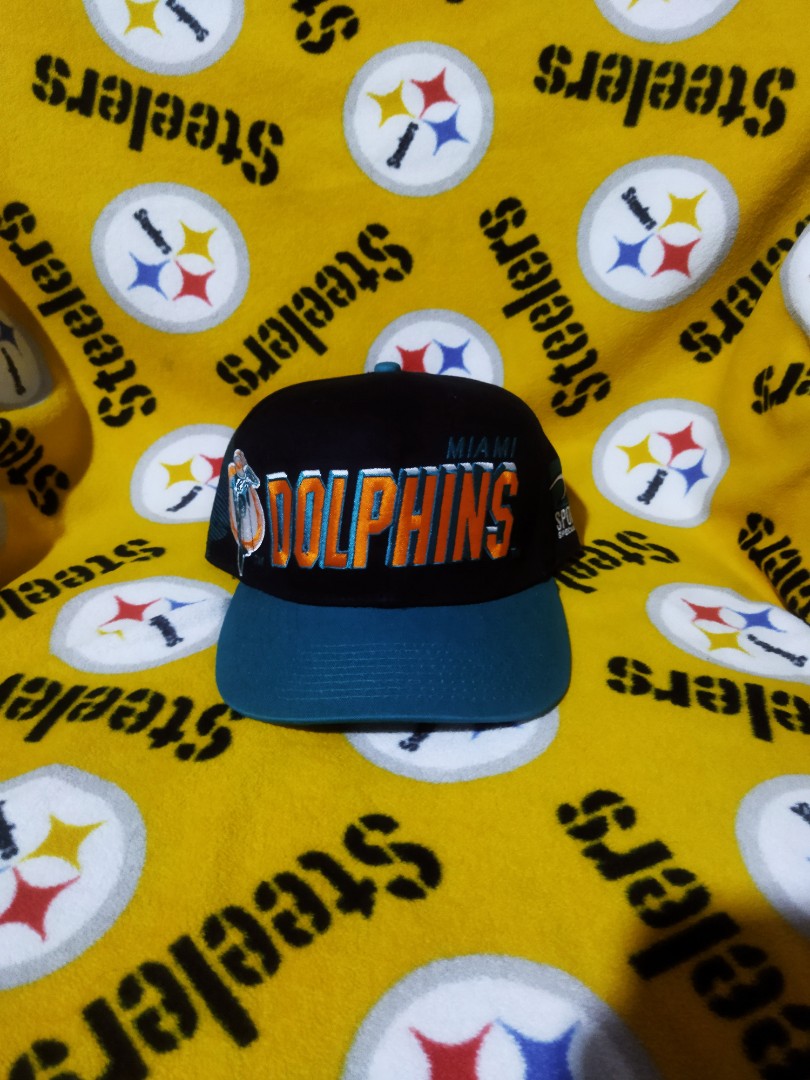 Miami dolphins shadow snapback hat, Men's Fashion, Watches ...