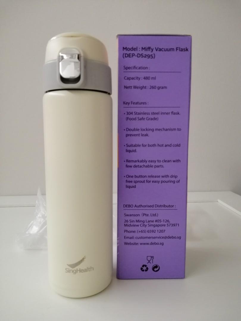 Miffy Vacuum Flask by Debo, Furniture & Home Living, Kitchenware ...