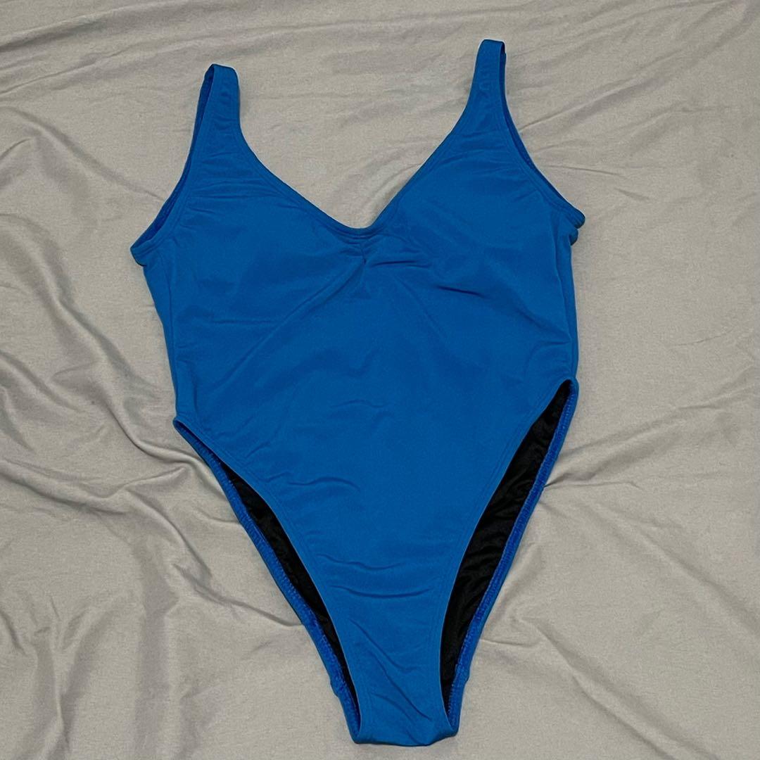 Milla Swim Playsuit in Azure, Women's Fashion, Swimwear, Bikinis ...