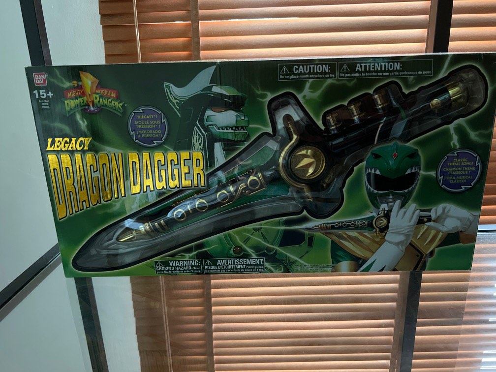 MMPR Green Dagger Legacy, Hobbies & Toys, Collectibles & Memorabilia ...