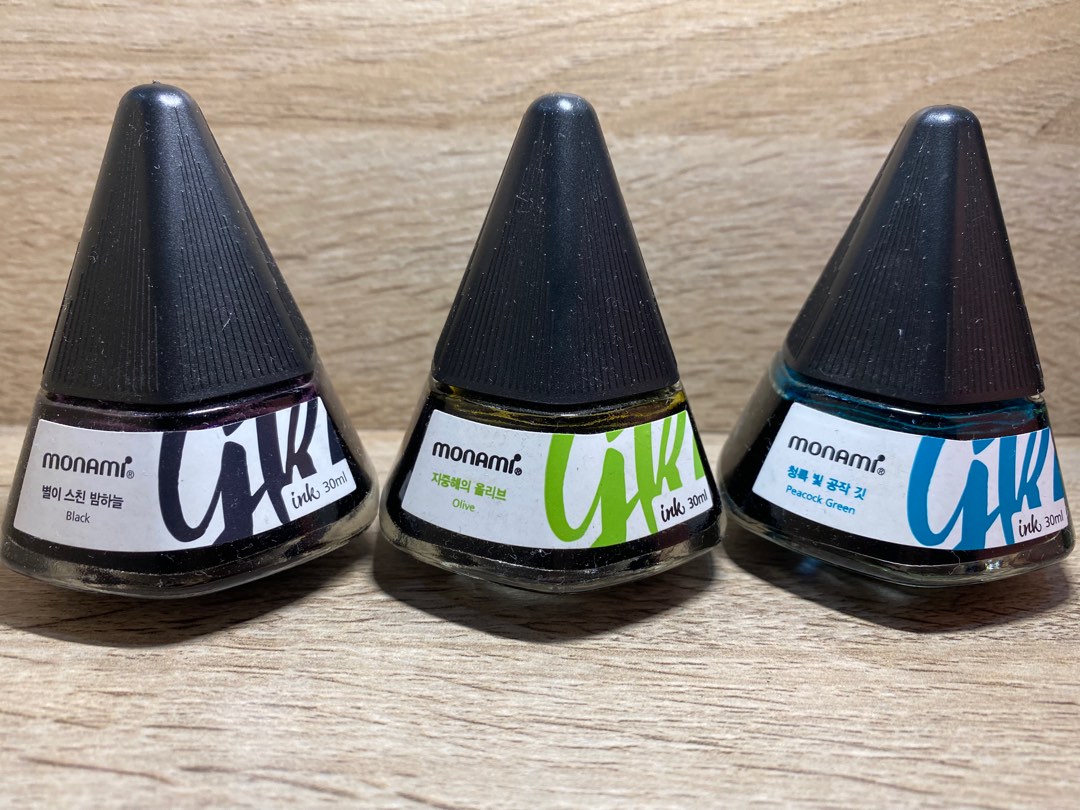 Monami Fountain Pen Inks 30ml on Carousell