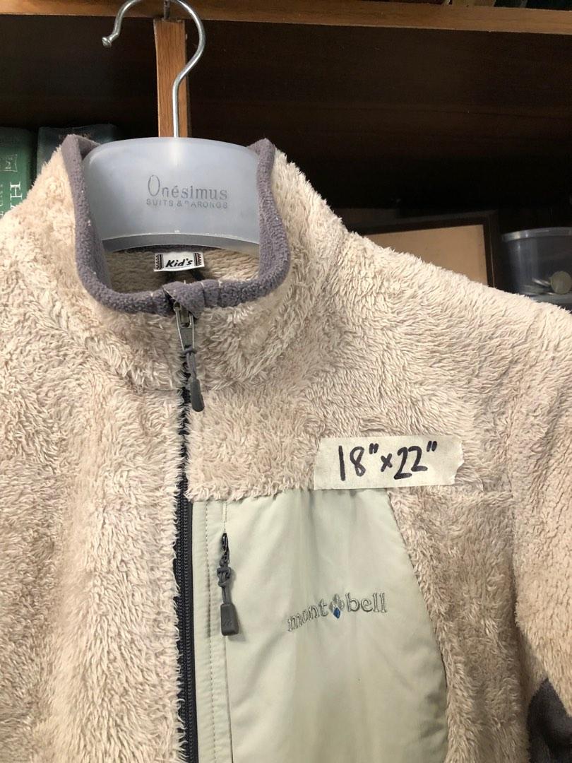 MONT BELL Performance Fleece Jacket Sherpa Monkey Fleece Hiking XS ...