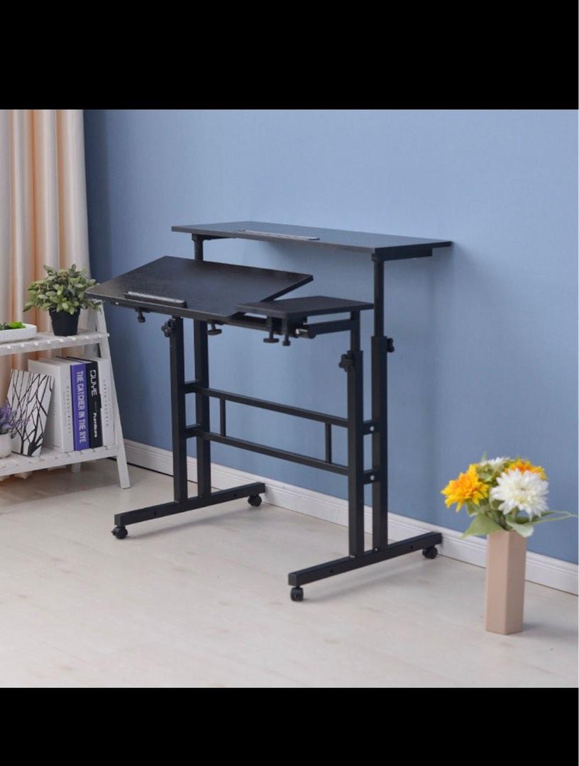 Movable Computer Laptop Table/ Standing Desk / Height Adjustable ...