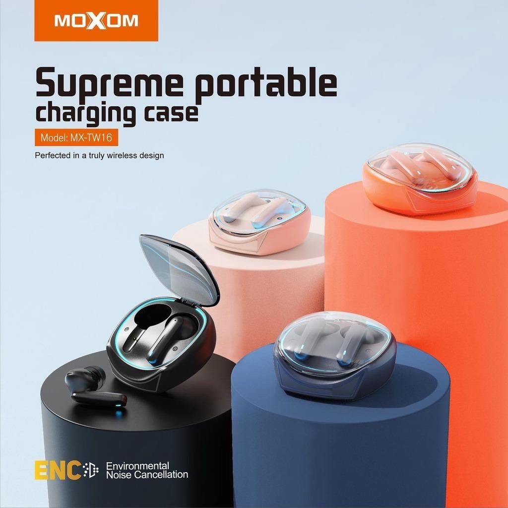Moxom Totally Wireless High-Performance Earbuds With Environmental ... Moxom Totally Wireless High-Performance Earbuds With Environmental ...
