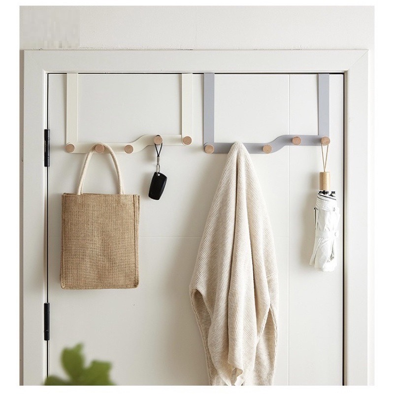 Multi-purpose Back Door Hanger for Bags Clothes without drilling ...