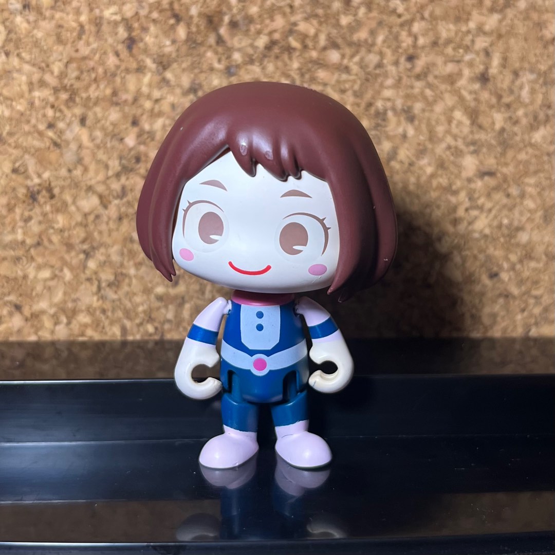 My Hero Academia Ochako Uraraka Mini Plastic Figure (minor chip on the ...