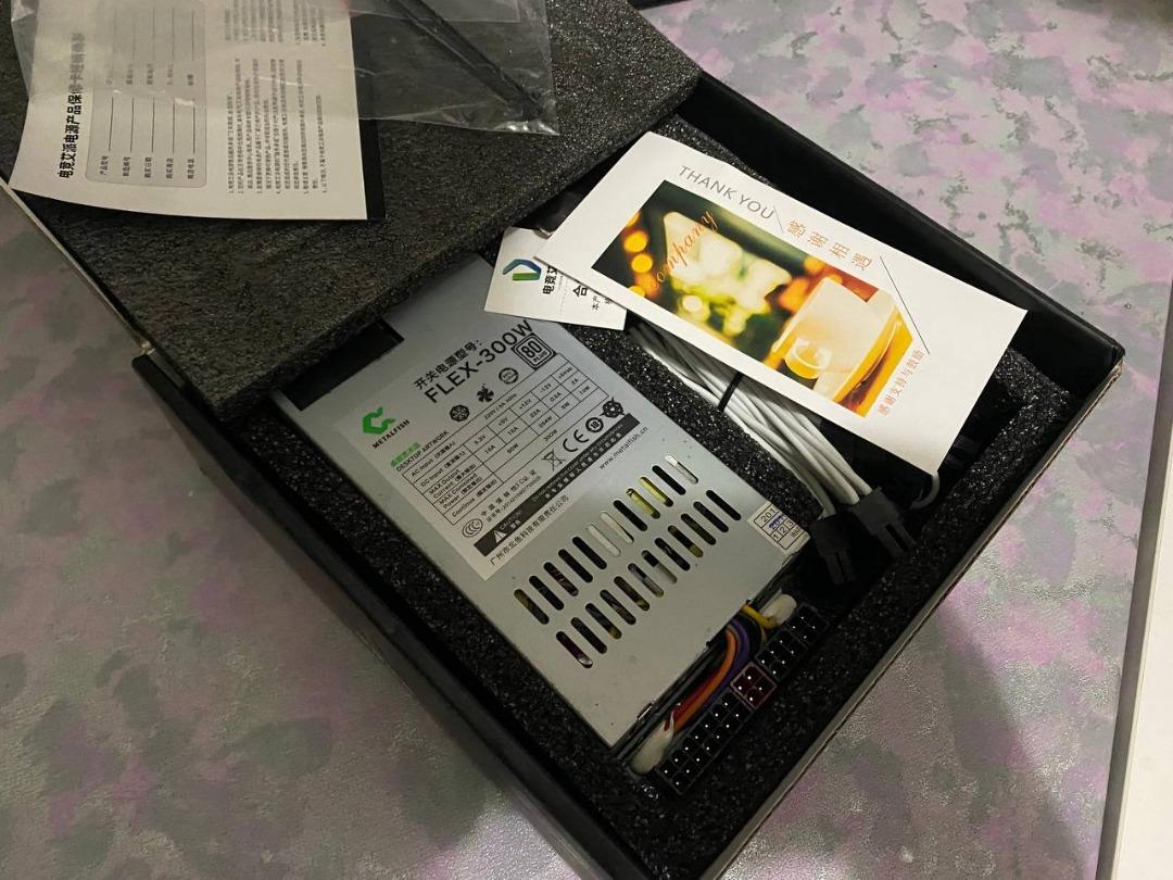 Nano S1 ITX + Metalfish 300W 1U / Flex ATX Power Supply, Computers ...