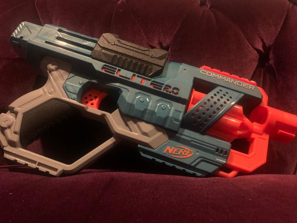 Nerf commander gun 2.0, Hobbies & Toys, Toys & Games on Carousell