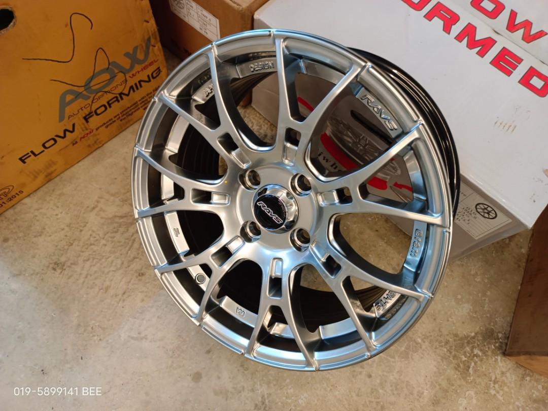 NEW SPORT RIM 15 INCH ALMERA ALZA MYVI VIOS YARIS, Auto Accessories on ...
