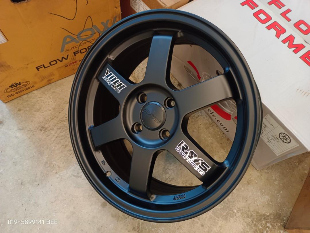 NEW SPORT RIM 16 INCH TE37 JAZZ CITY VIOS YARIS, Auto Accessories on ...