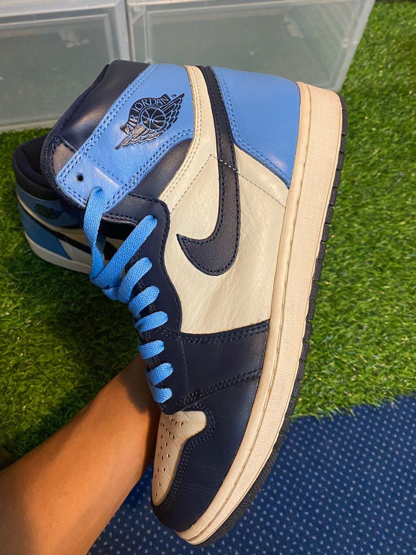 Nike Air Jordan 1 High Obsidian, Men's Fashion, Footwear, Sneakers on ...