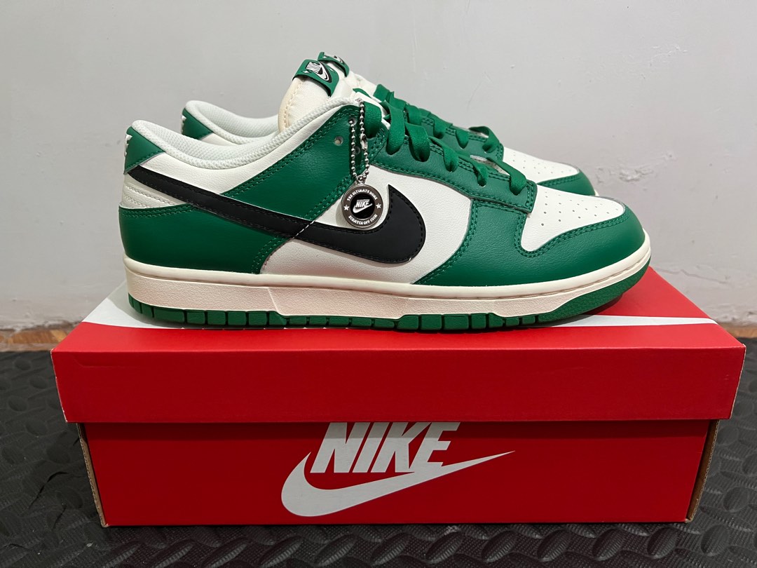 Nike Dunk Low SE "Lottery Pack Malachite Green", Men's Fashion ...
