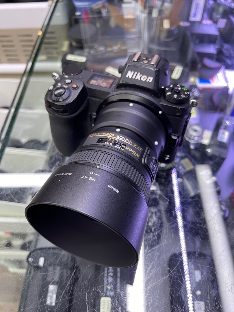 NIKON Z7 + FTZ + AFS 50MM F1.8G SET, 攝影器材, 鏡頭及裝備 - Carousell