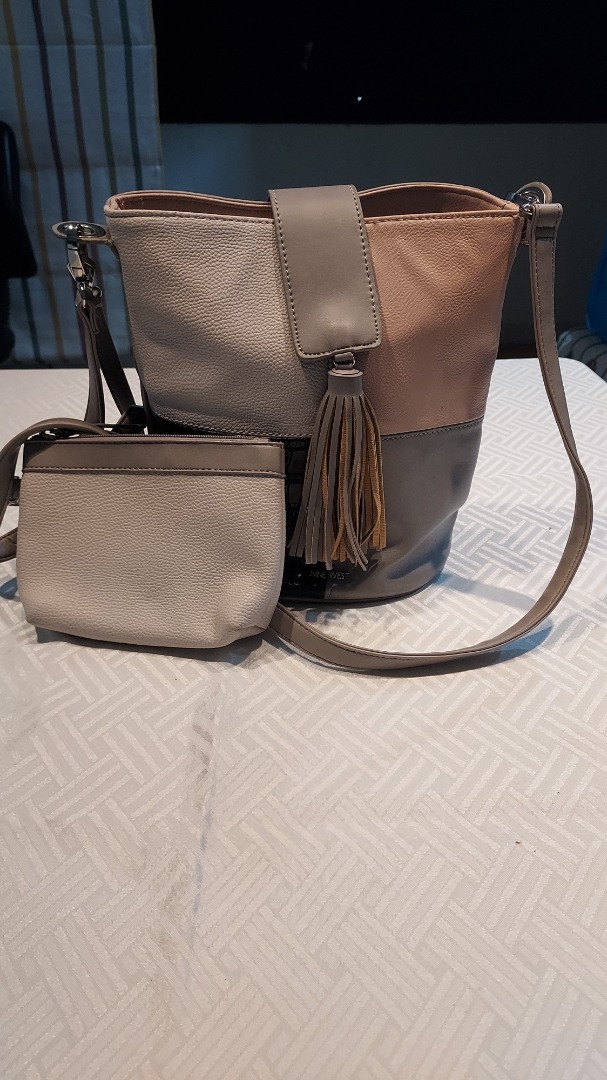 Nine West Bucket Bag, Luxury, Bags & Wallets on Carousell