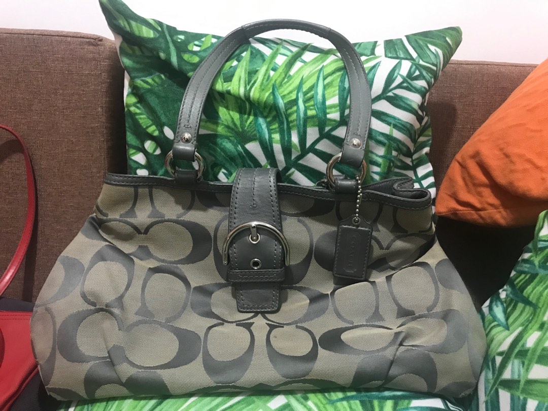Original Coach Gray Bag, Women's Fashion, Bags & Wallets, Shoulder Bags ...