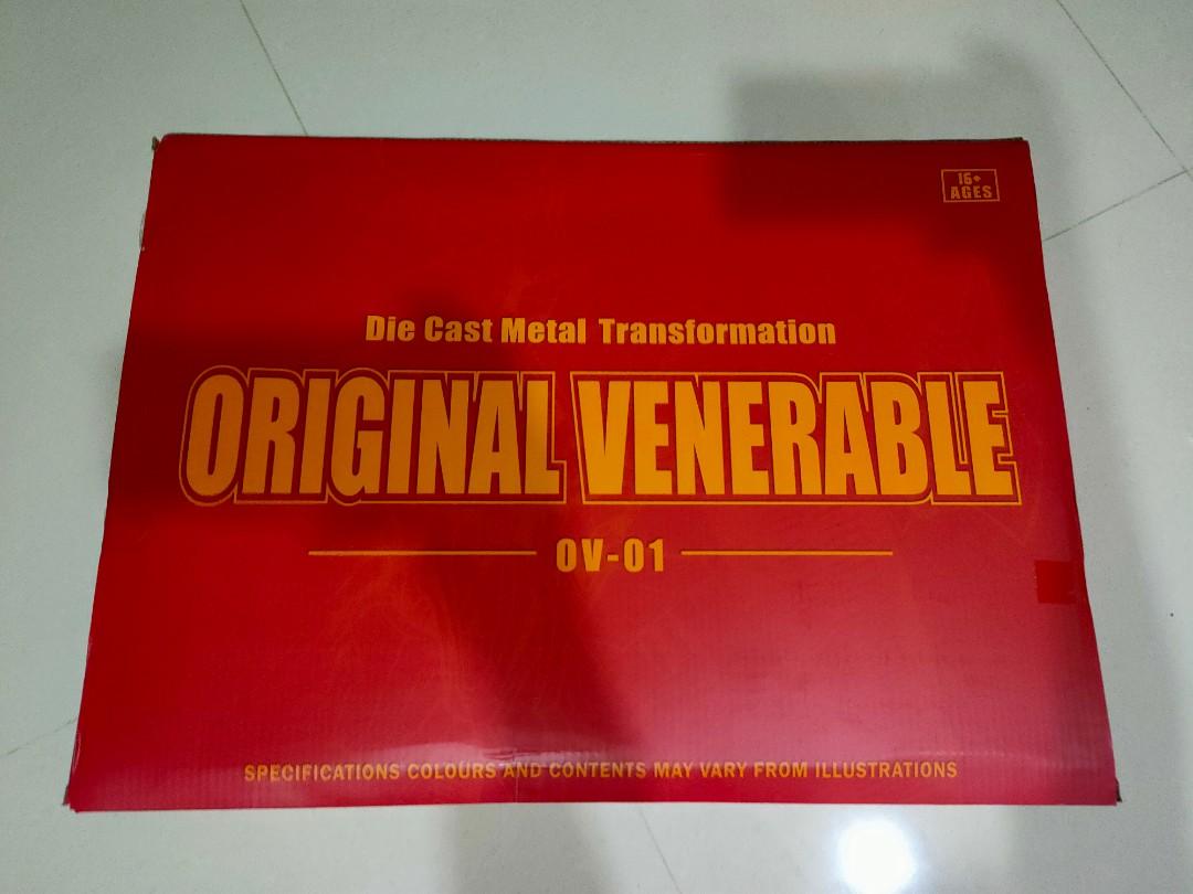 Oversized Transformers DotM Sentinel Prime, original venerable OV01 ...