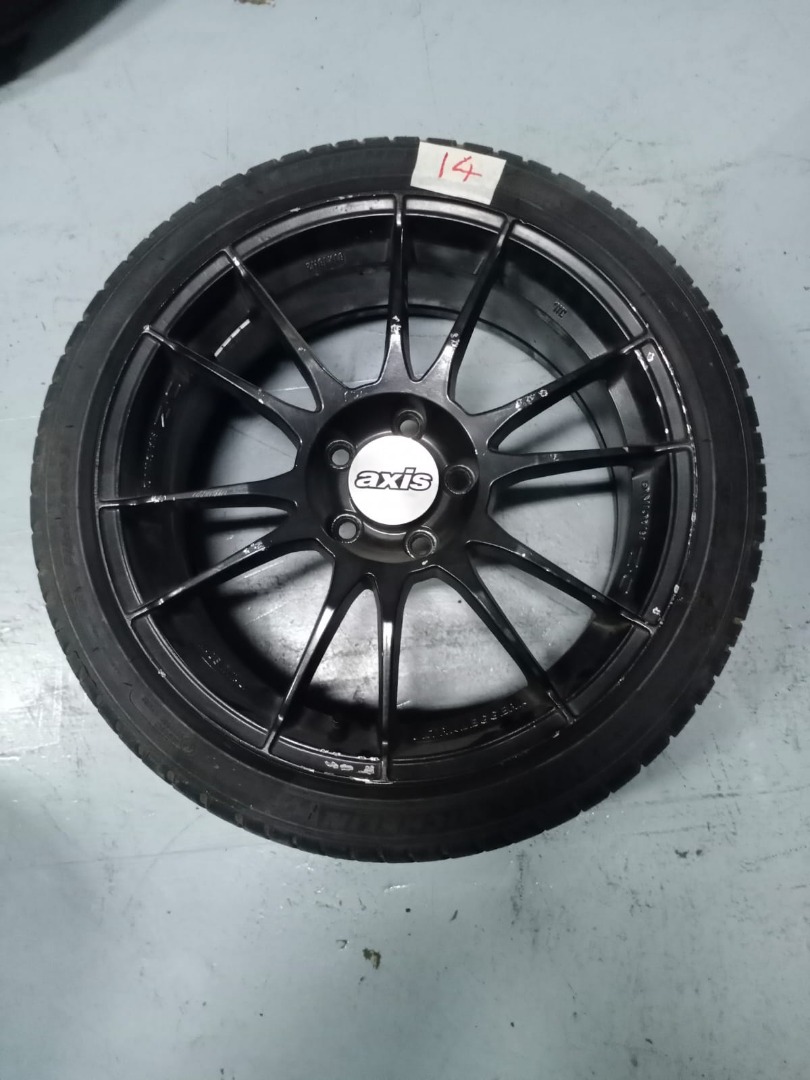 OZ Racing Tyre and Rim Set, Car Accessories, Tyres & Rims on Carousell