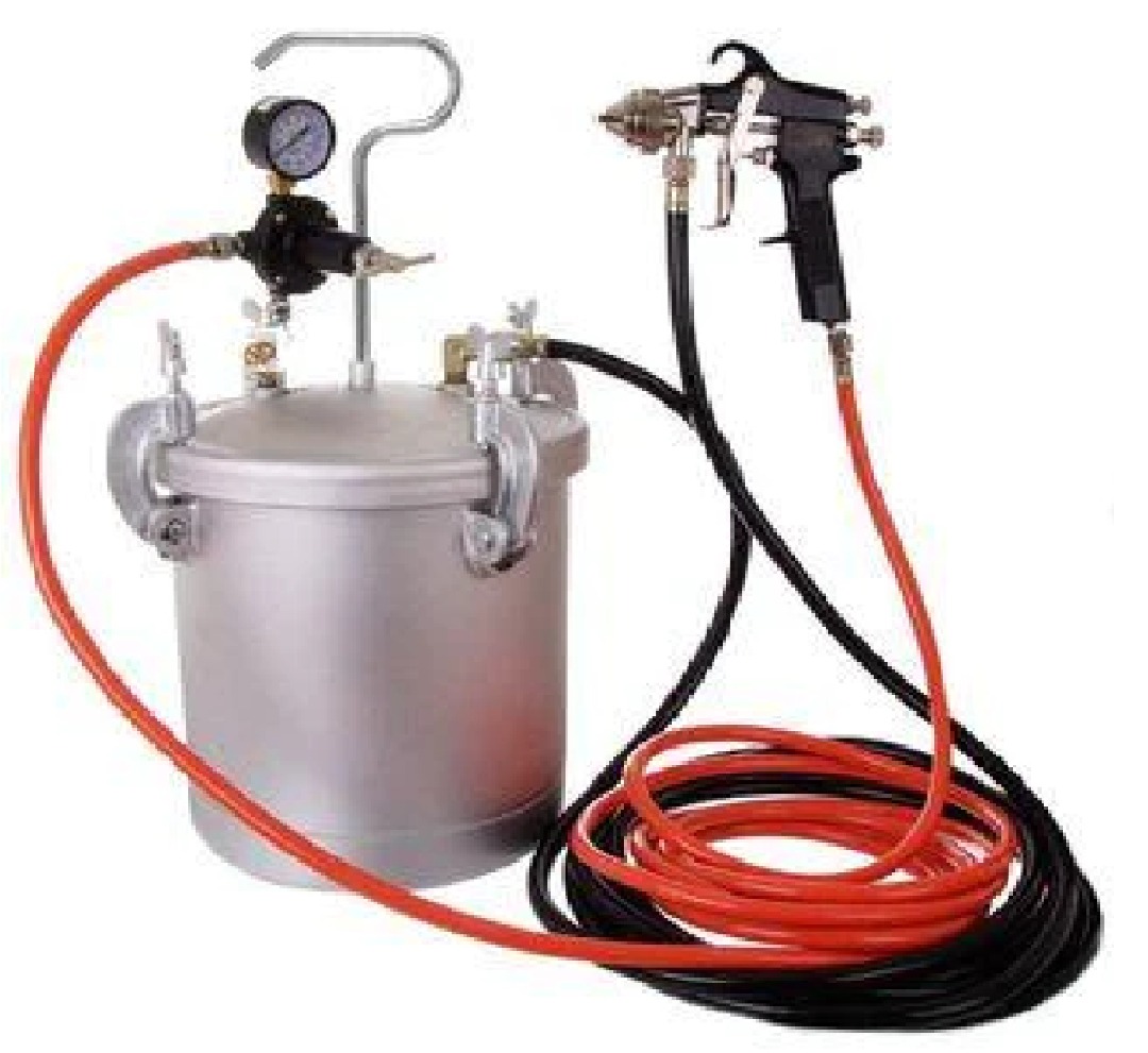 Paint Tank with Spray Gun, Commercial & Industrial, Industrial ...
