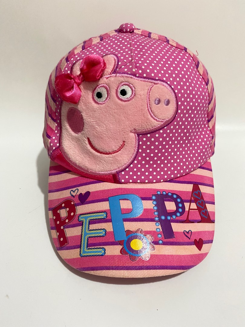 Peppa Pink Cap, Babies & Kids, Babies & Kids Fashion on Carousell