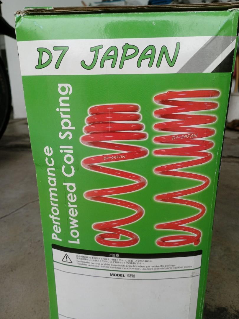 Performance Lowered Coil Spring for Vios, Auto Accessories on Carousell