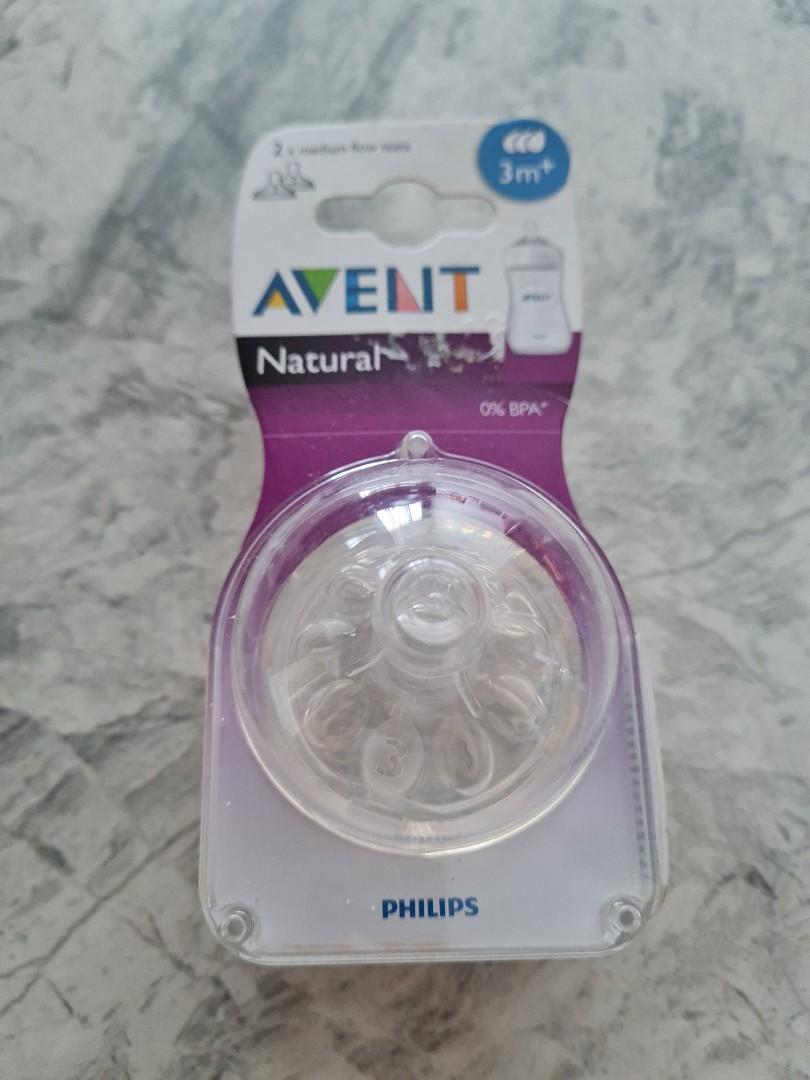 Philips Avent Natural Teats with unique comfort petals - 3 months ...