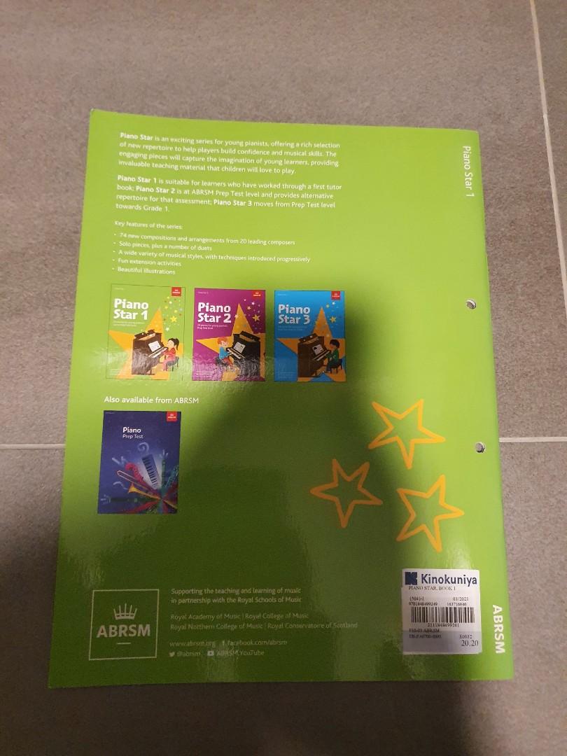Piano Star 1 (ABRSM), Hobbies & Toys, Books & Magazines, Textbooks on ...
