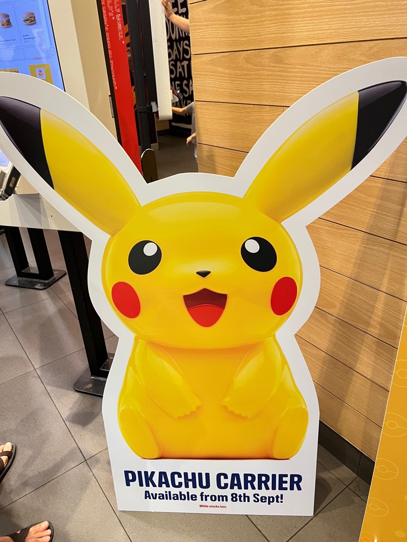 Pikachu carrier, Hobbies & Toys, Toys & Games on Carousell