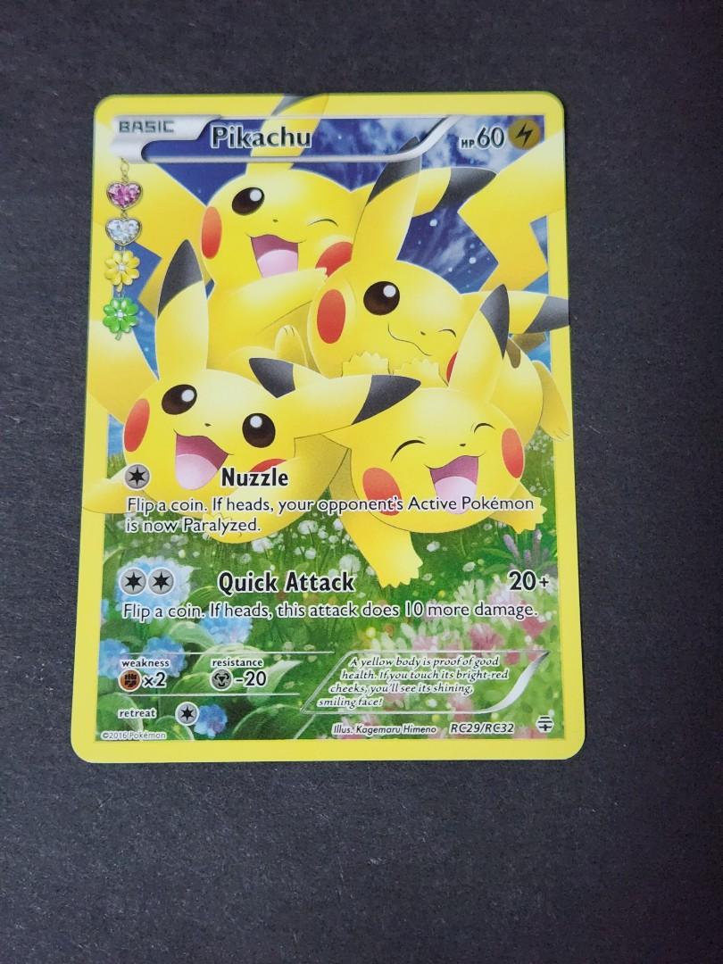 Pikachu full art generations pokémon card, Hobbies & Toys, Toys & Games ...