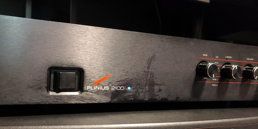Plinius 2100i (aka 8100) Audiophile High End Integrated Amplifier (Made ...