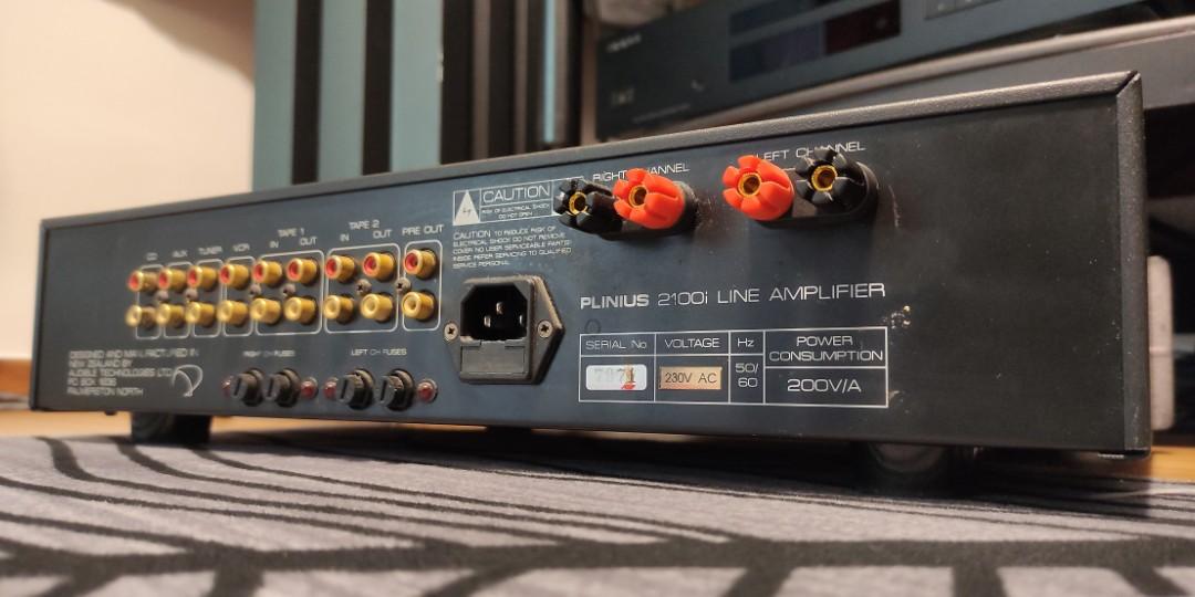 Plinius 2100i (aka 8100) Audiophile High End Integrated Amplifier (Made ...
