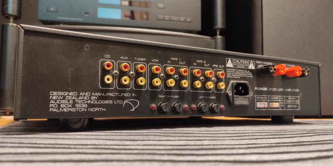 Plinius 2100i (aka 8100) Audiophile High End Integrated Amplifier (Made ...