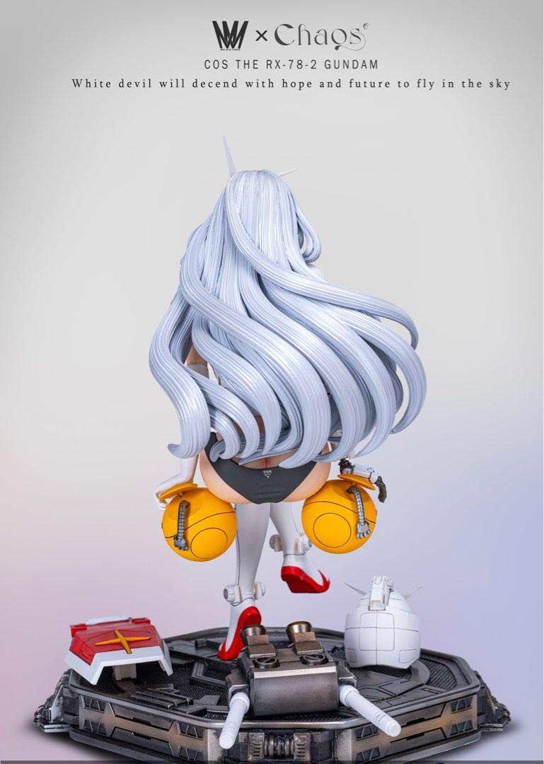 【PO】Gundam Girl RX-78-2 Cosplay GK Figure MMS x Chaos Studio, Hobbies ...