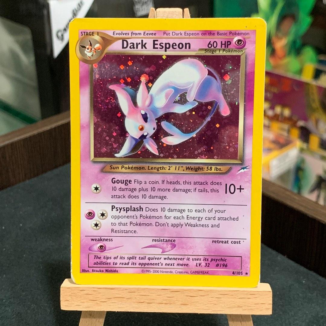 Pokemon Dark Espeon, Hobbies & Toys, Toys & Games on Carousell