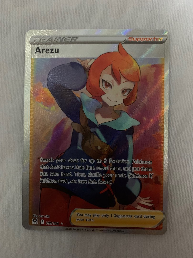 Pokemon lost origin arezu FA, Hobbies & Toys, Toys & Games on Carousell