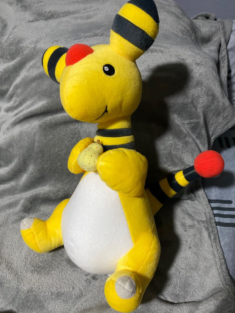 Pokemon plush Ampharos, Hobbies & Toys, Toys & Games on Carousell