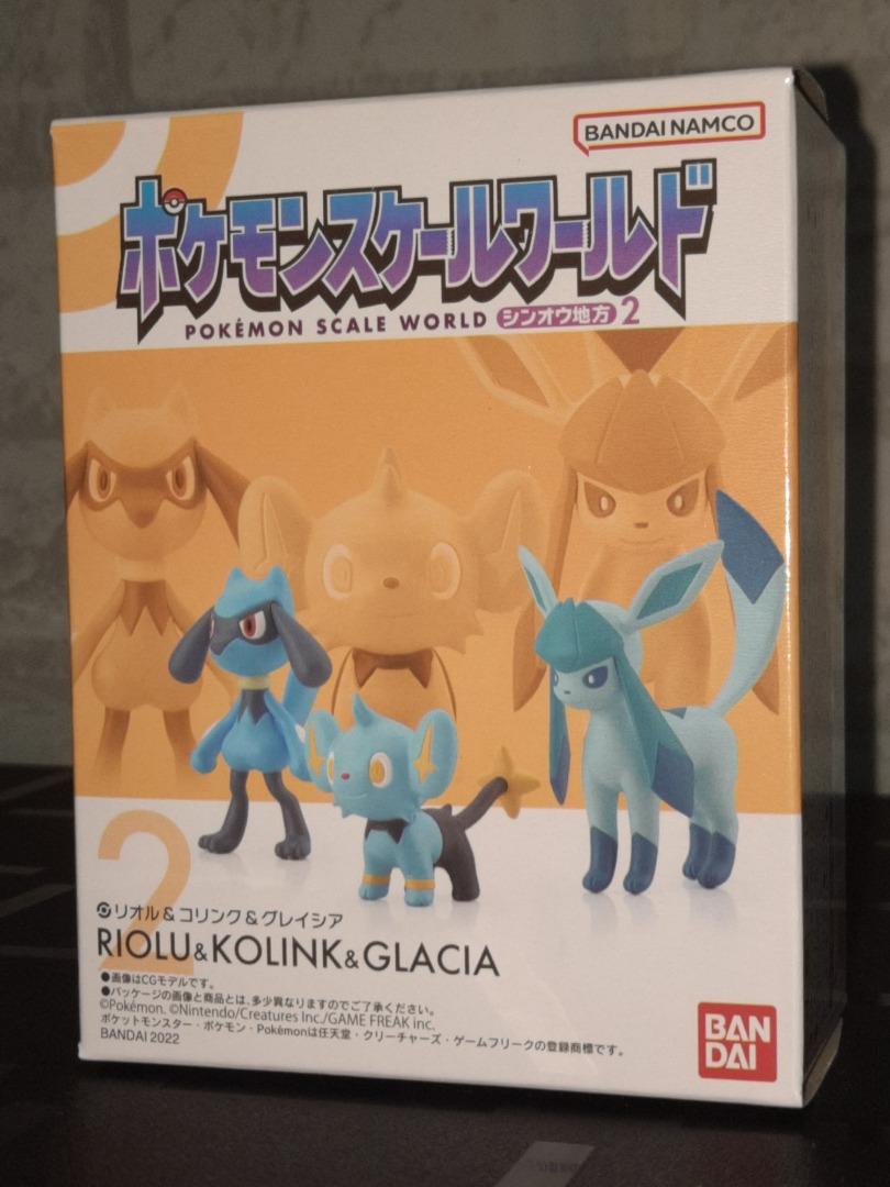 Pokemon Scale World Sinnoh Vol. 2 by Bandai (Dawn, Lucario, Riolu ...