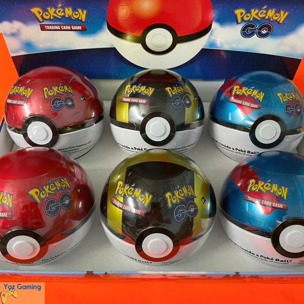 Pokemon TCG Pokemon Go Pokeball, Hobbies & Toys, Toys & Games on Carousell