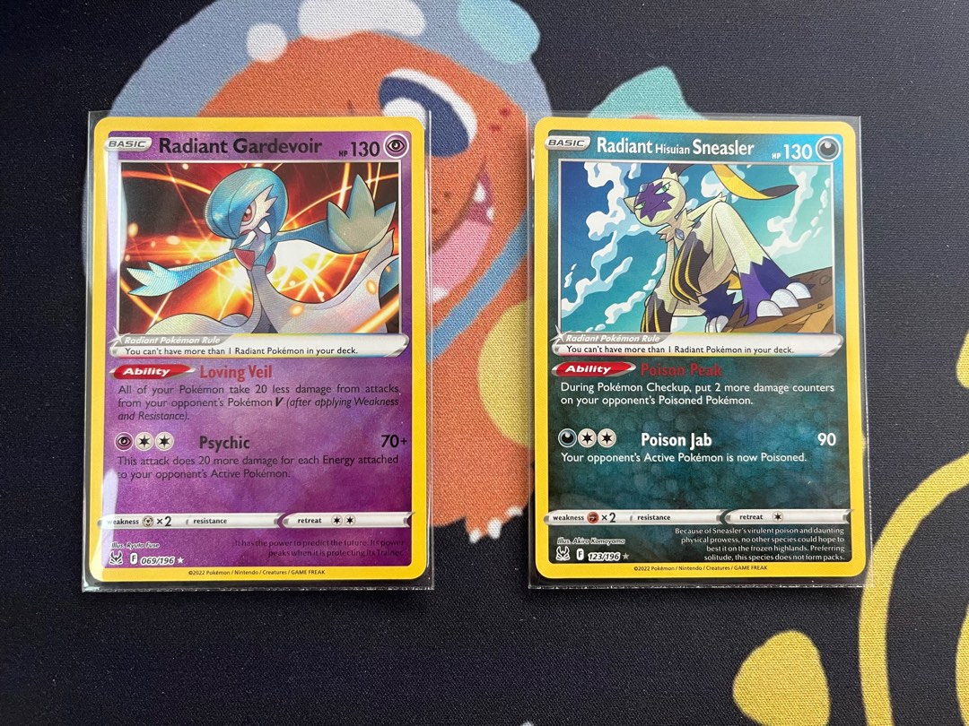 Pokemon TCG: Pokemon Lost Origin Radiant Gardevoir 069/196 Radiant ...